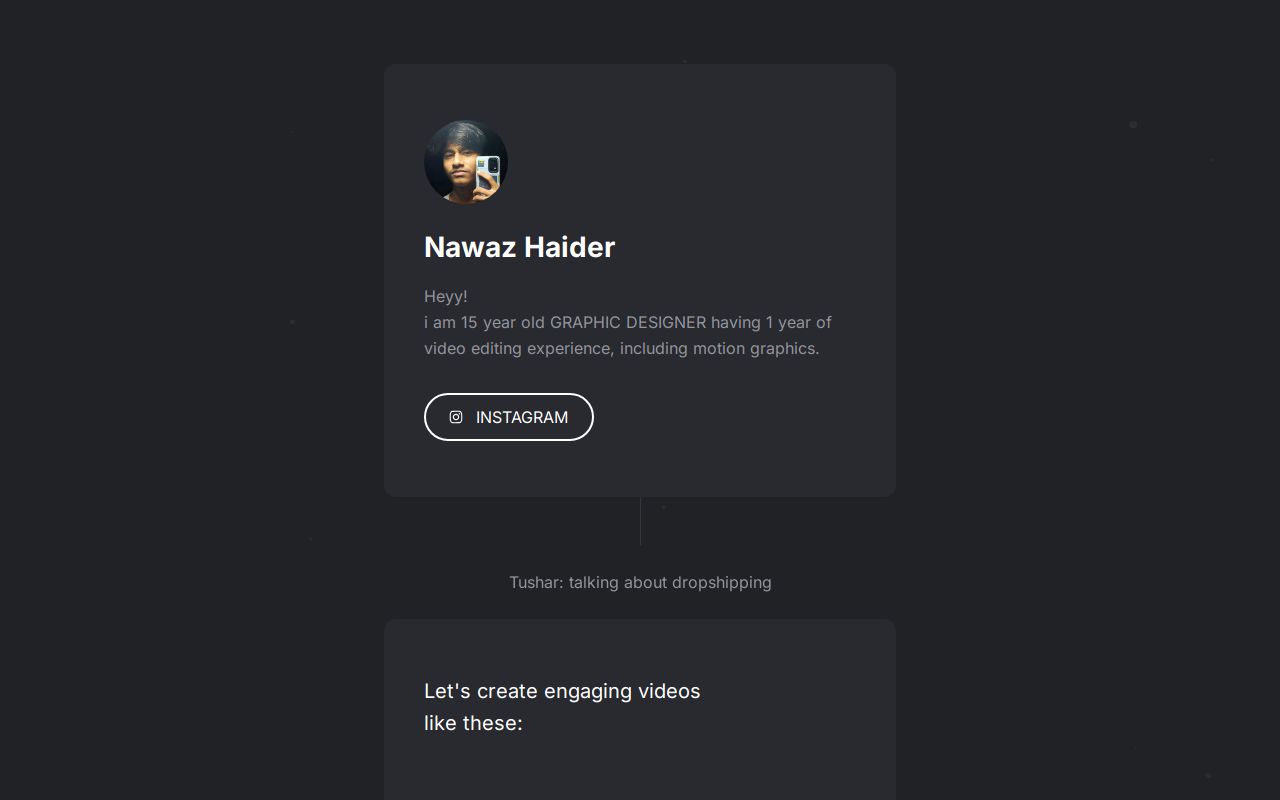 Nawaz haider portfolio